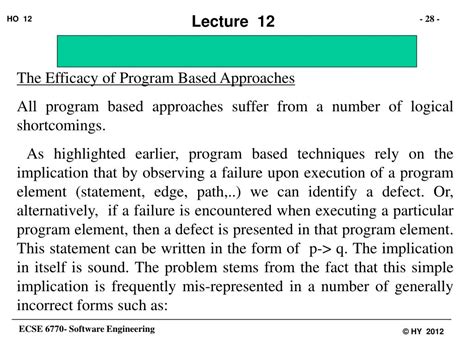 Ppt Failure Detection Oriented Defect Removal Powerpoint Presentation