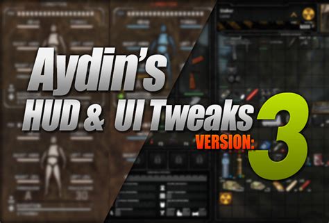 Deprecated Aydins Hud And Ui Tweaks 3 For G A M M A Addon S T A L K E R Anomaly Mod For S T