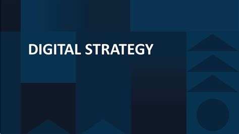 Digital Strategy