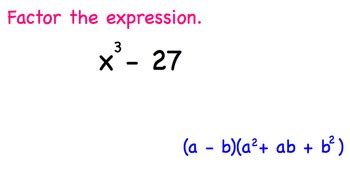 Factor Cubic Polynomials By Classroom Helper Teachers Pay Teachers
