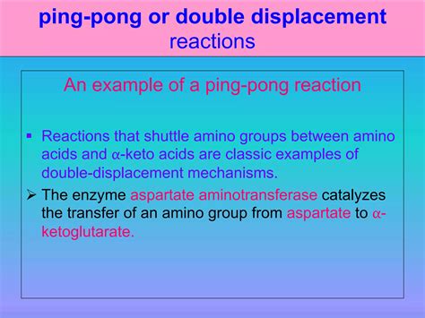 Bisubstrate Reactions Enzyme Kinetics Pptx