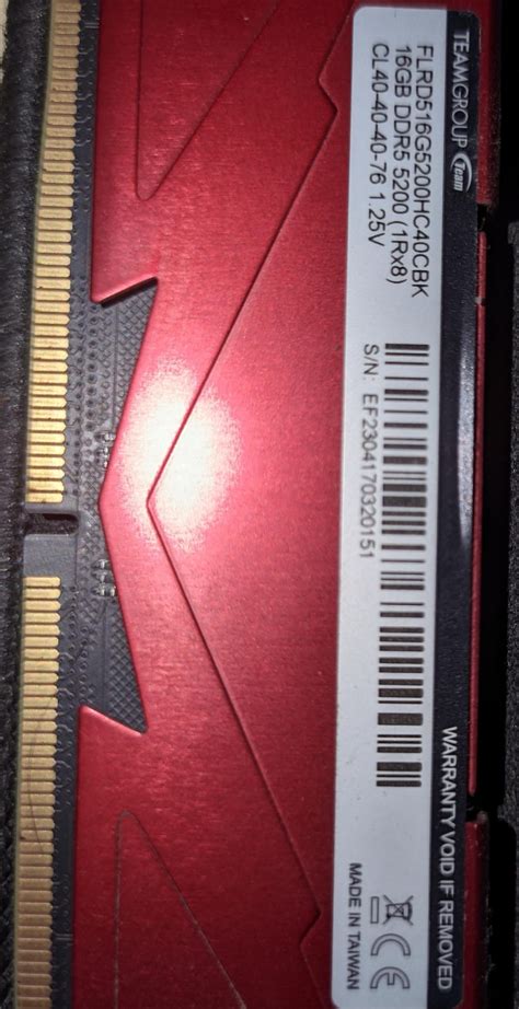 Ddr5 Memory Die Identification R Overclocking