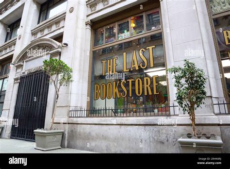 Los Angeles California The Last Bookstore The New And Used Bookstore