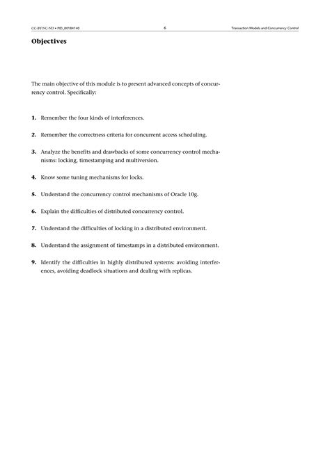 Architecture Databaseunit5transaction Models And Concurrency Controlpdf