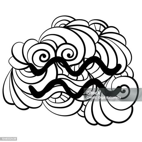 물병자리 조디악 표지판 기호 명상 낙서 페이지 색칠하기 책 또는 디자인 그리기에 대한 스톡 벡터 아트 및 기타 이미지 그리기