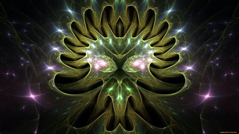 Обои 3Д Графика Фракталы Fractal обои для рабочего стола фотографии 3д графика фракталы