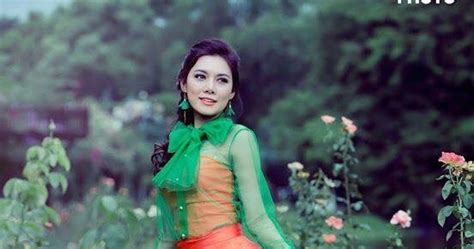 Myanmar Model May For Fashion Magazine Photoshoot