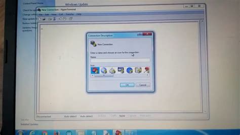 Hyper Terminal Software Process Youtube