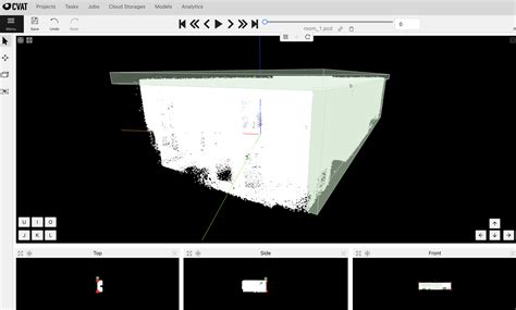 Hide Part Of Points In A Pointcloud Using Cuboids As Selectors