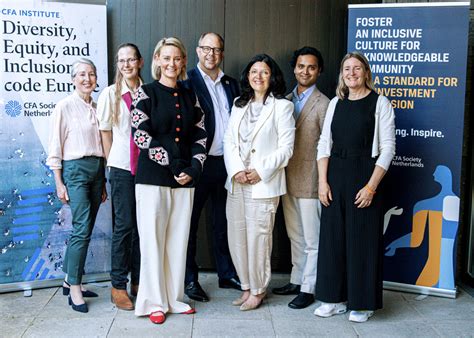 Launch CFA Institute Diversity Equity And Inclusion DEI Code For Europe CFA Society