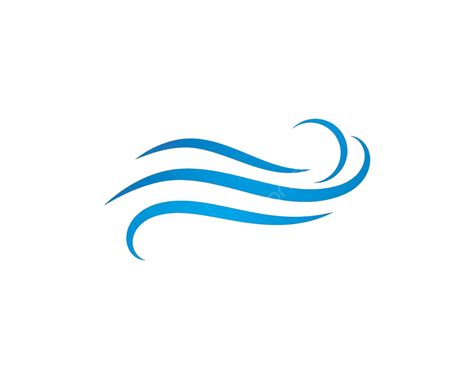 Water Wave Symbol And Icon Logo Template Logo Water Art Vector Logo Water Art Png And Vector