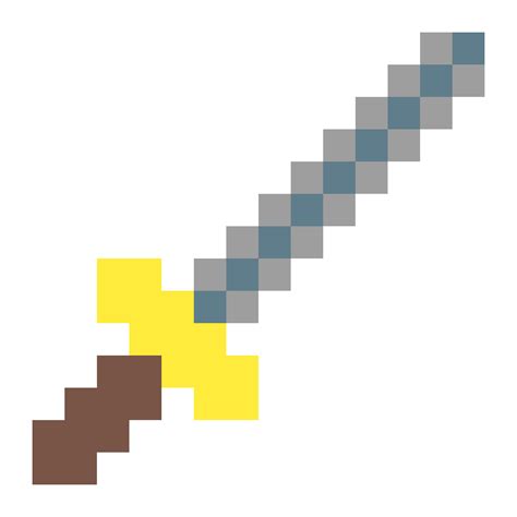 Pixilart 8 Bit Sword By 416432