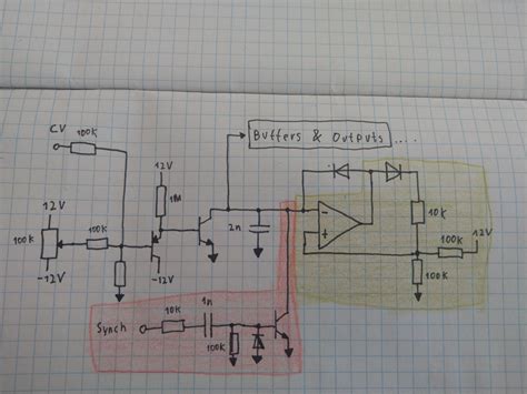 Moritz Klein Shapes Vco With Opamp Core And Hard Synch Input R Synthdiy