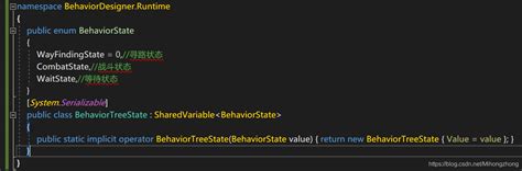 关于behavior Designer的使用过程中需要注意的坑位mihongzhong的博客 Csdn博客