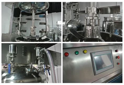 50liter Vacuum Cream Toothpaste Making Machine Toothpaste Equipment