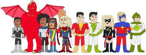 Captain Marvels Into The Marvel Verse By Imdb88 On Deviantart
