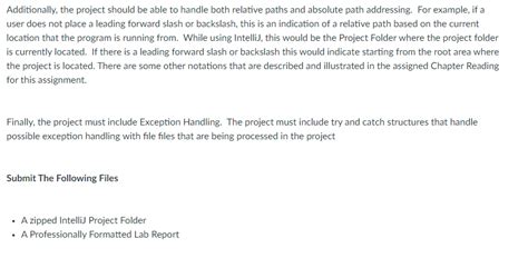 Solved Creating New Directories The Project Create