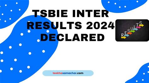 Telangana Intermediate Results 2024 Declared Check Now