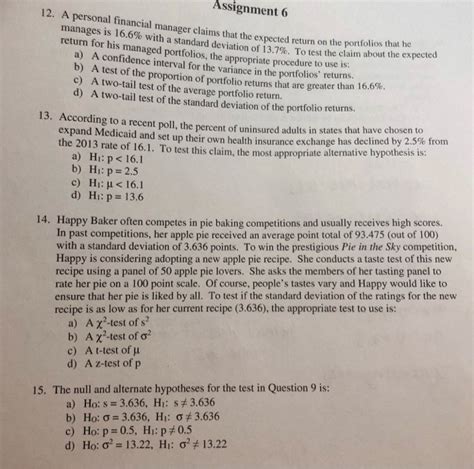 Solved 1 If The P Value Is Less Than A In A Two Tail Test