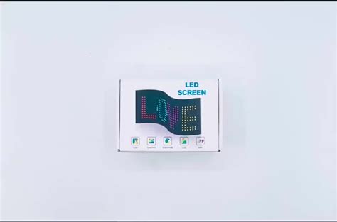 Led Matrix Pixel Panel Bluetooth App Control Programmable Rgb Pattern Text Animation Display Car