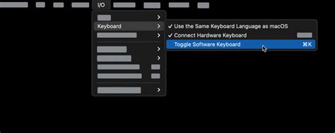 วิธีแสดง Virtual Keyboard ใน Ios Simulator Nextflow