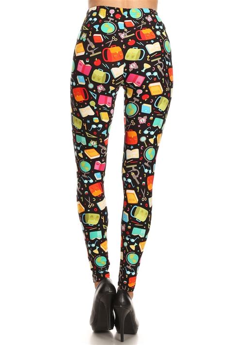 Colorful Student Plus Size Leggings X X Big And Sexy Sportswear