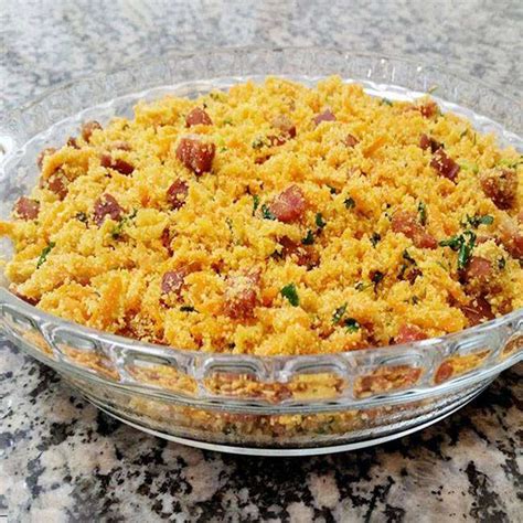 Farofa De Cenoura Com Bacon Comidinhas Do Chef