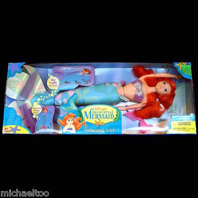 Mattel 1997 Disney The Little Mermaid Swimming Ariel Doll Mib