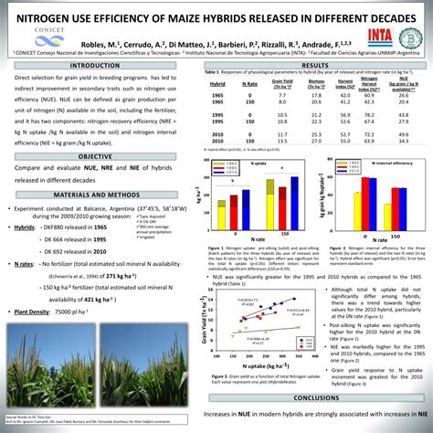 Pdf Nitrogen Use Efficiency Of Maize Hybrids Released In Different Decades