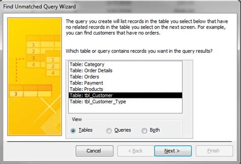 Sql Query Find Unmatched Records Between Two Tables