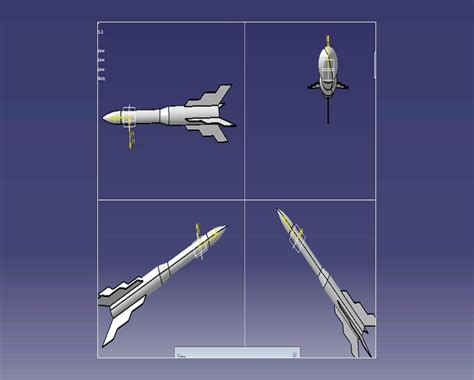 Tancam Modelling Of Rocket Structure