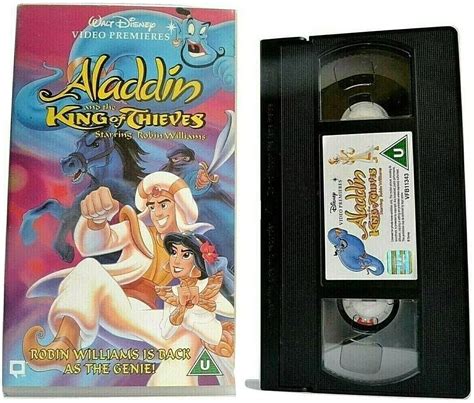 Aladdin And The King Of Thieves 1996 Disney [vhs] Scott Weinger