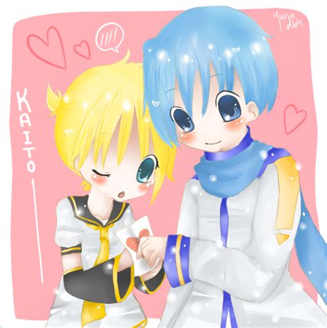 Kaito X Len By Yuna On Deviantart