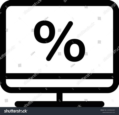 Pc 모니터 비율 아이콘 리나 아트 스톡 벡터로열티 프리 2209462607 Shutterstock