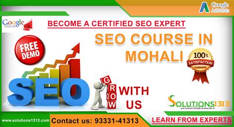 SEO Course In Mohali Solutions Dial