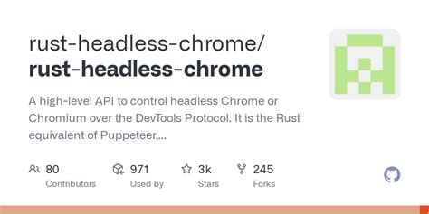Rust Headless Chrometestssimplers At Main · Rust Headless Chromerust Headless Chrome · Github
