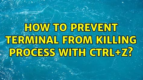 Terminal Kill Process At Murray Baxter Blog