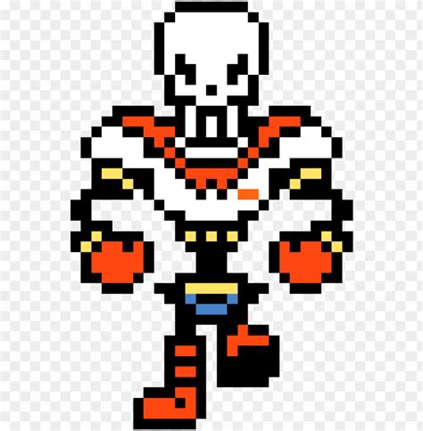 Undertale Papyrus Sprite Papyrus Undertale Pixel Art Clipart My Xxx
