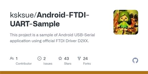 Github Ksksue Android Ftdi Uart Sample This Project Is A Sample Of Android Usb Serial