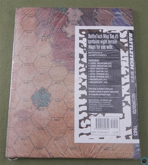Battletech Map Set 5 Eight Terrain Maps