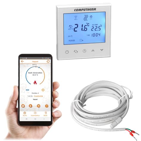 Computherm E280 Wi Fi Thermostat Radiátoros And Padlófűtési Systems