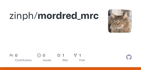 Mordred Mrc Mordred Mrc Ipynb At Master Zinph Mordred Mrc GitHub