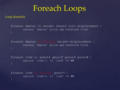 Ppt Advanced Stata Programming Powerpoint Presentation Free Download