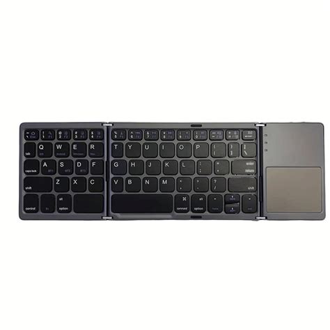 Foldable Bluetooth Keyboard With Touchpad B