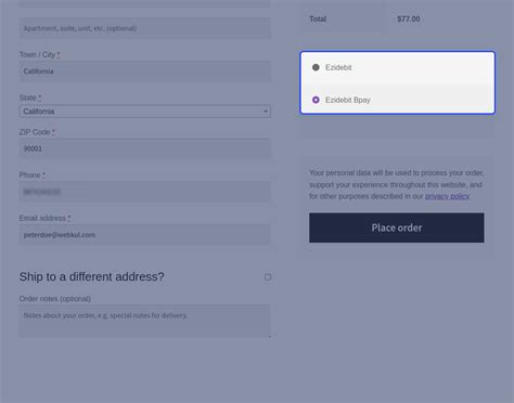 Woocommerce Ezidebit Payment Gateway Ezidebit Integration Webkul