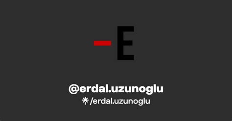 Erdal Uzunoglu Instagram Linktree