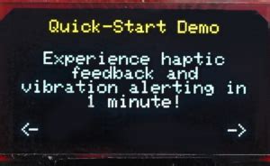 Codes And Arduino Sketches For The Haptic Feedback Evaluation Kit Precision Microdrives