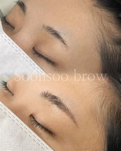 극사실눈썹 페더링눈썹 헤어스트록 강남페더링눈썹 헤어스트록눈썹 자연눈썹 순수결눈썹 깃털앞머리🪶순수브로우 확대하자면 한올한올 결👩🏻‍🎨 ⠀ 극사실눈썹 페더링눈썹