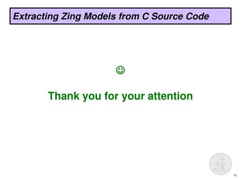 Ppt Extracting Zing Models From C Source Code Powerpoint Presentation