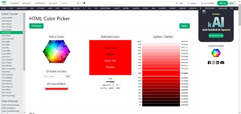 Color Picker Spaceship